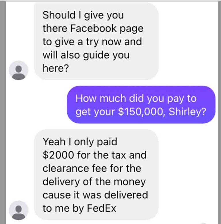 Beware the government grant scam! That isn't your Facebook friend ...